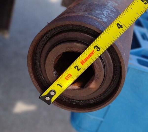 AE48483 John Deere 430, 435, 467 ROUND BALER ROLLER AE52184 NO SHAFT 4 ...
