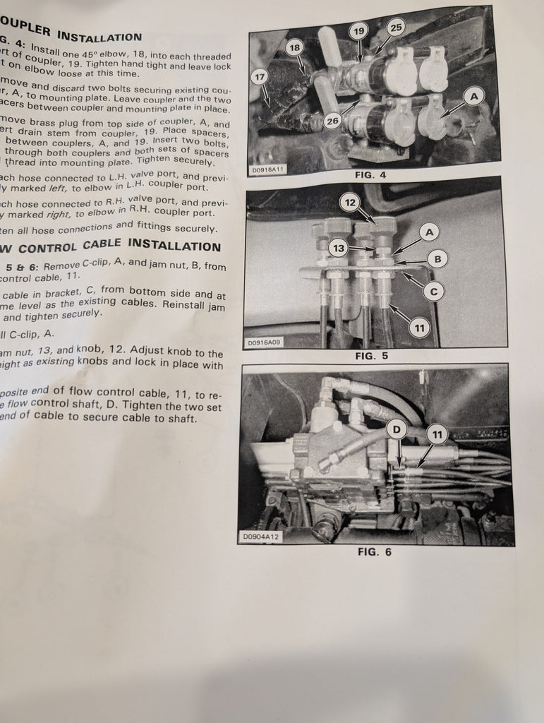 4 th REMOTE VALVE KIT AGCO ALLIS 9735, 9745, WHITE 8310, 8410 MASSEY 8 ...